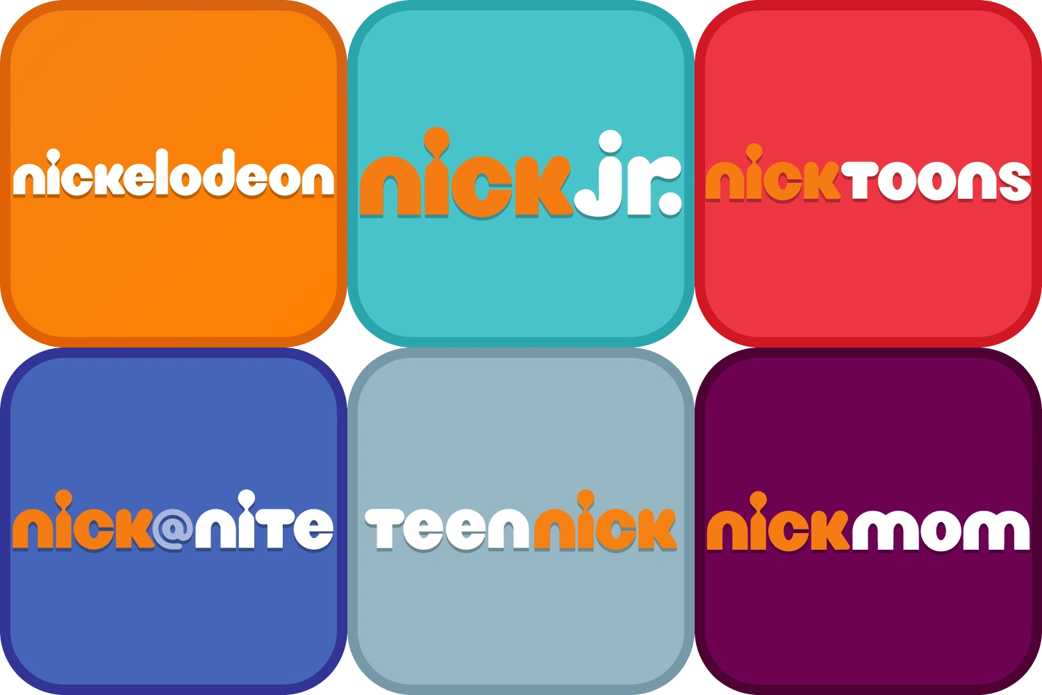 Image - Nick logos app style by ldejruff-d7oelsf.png | ICHC Channel ...