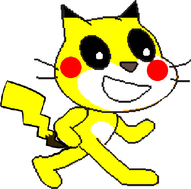 Image - Scratch Cat As Pikactu.png | ICHC Channel Wikia | FANDOM ...