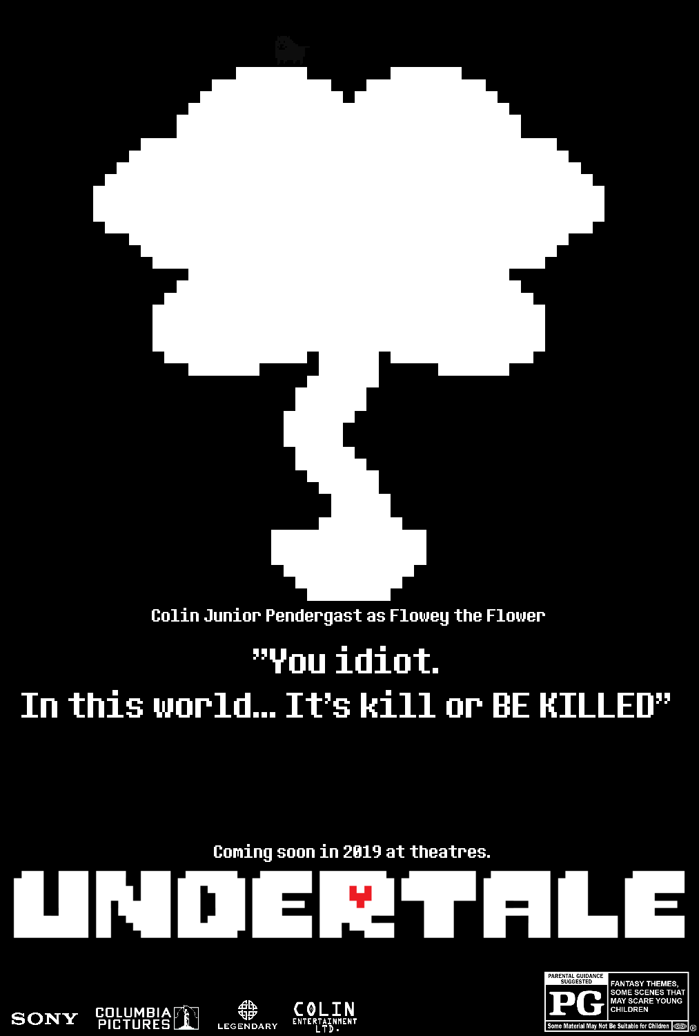 Undertale Movie Poster Dreamworks