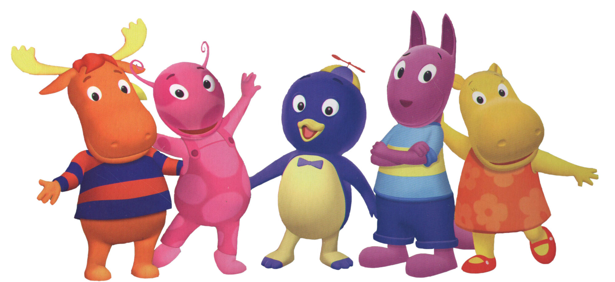 Image - Pablo the penguin , Tyrone the moose , Tasha the hippo , Uniqua ... Image - Pablo the penguin , Tyrone the moose , Tasha the hippo , Uniqua ...