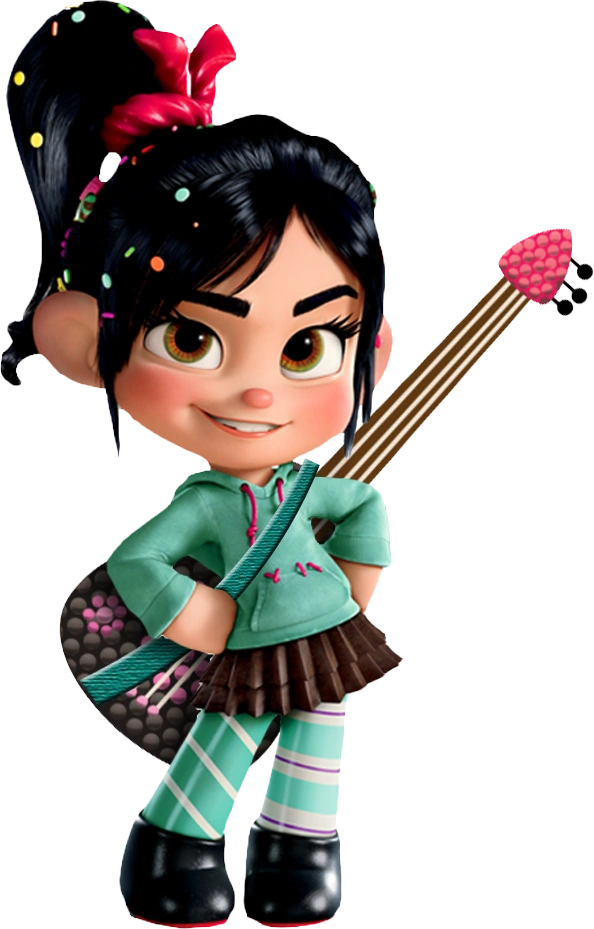 Image - Vanellope and her Guitar.png | Idea Wiki | FANDOM powered by Wikia