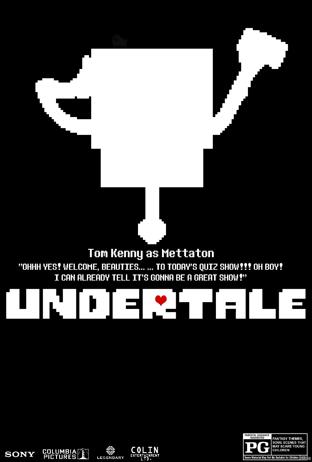 Undertale Movie Poster Dreamworks