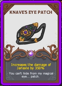 Jarlaxle/Knave's Eyepatch | Idle Champions of the Forgotten Realms Wiki ...