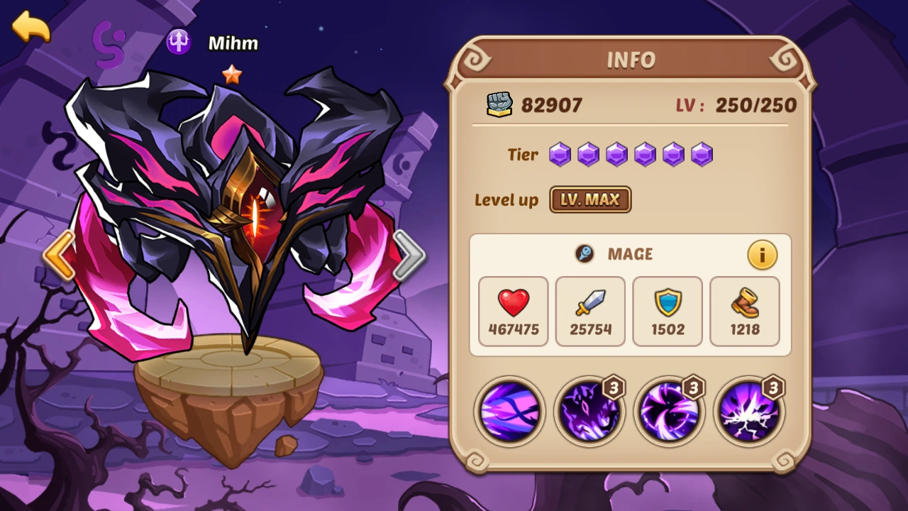 Mihm | IdleHeroes Wiki | FANDOM powered by Wikia