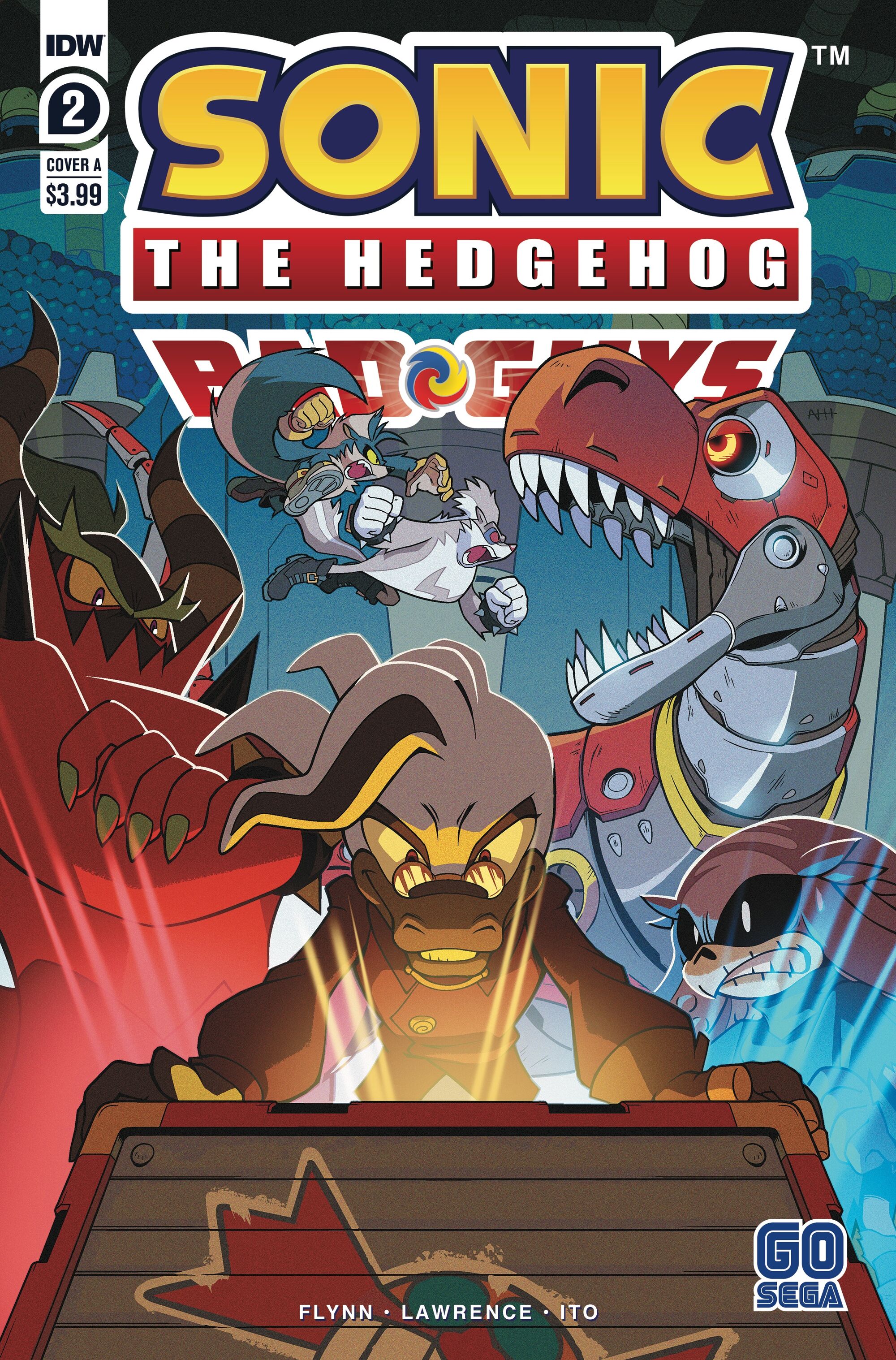 Idw Sonic The Hedgehog Bad Guys Issue 2 Idw Sonic Hub Fandom