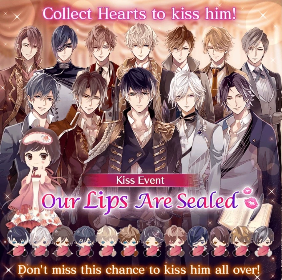 Collection Event: Our Lips Are Sealed | Ikemen Vampire Wiki | Fandom