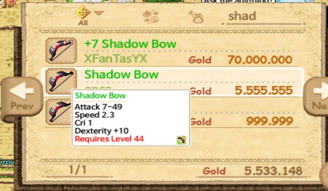 Shadow Bow | IMO: The World of Magic Wiki | Fandom