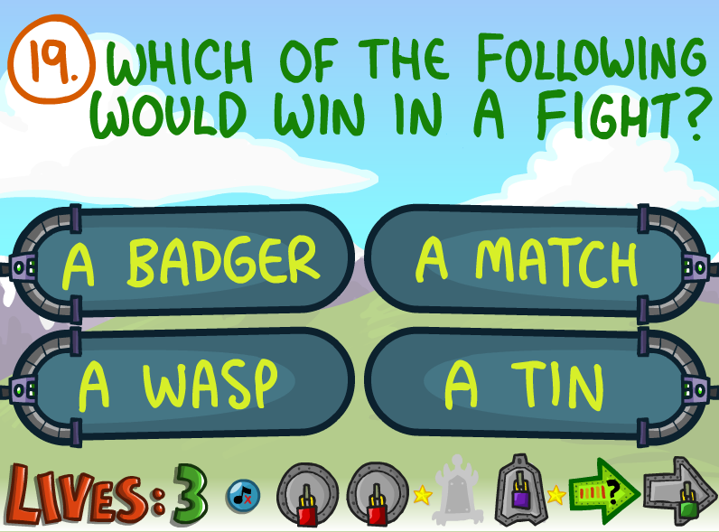 Question 19 The Impossible Quiz Book The Impossible Quiz Wiki