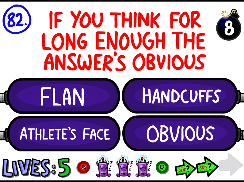 Question 82 (The Impossible Quiz 2) | The Impossible Quiz Wiki | Fandom