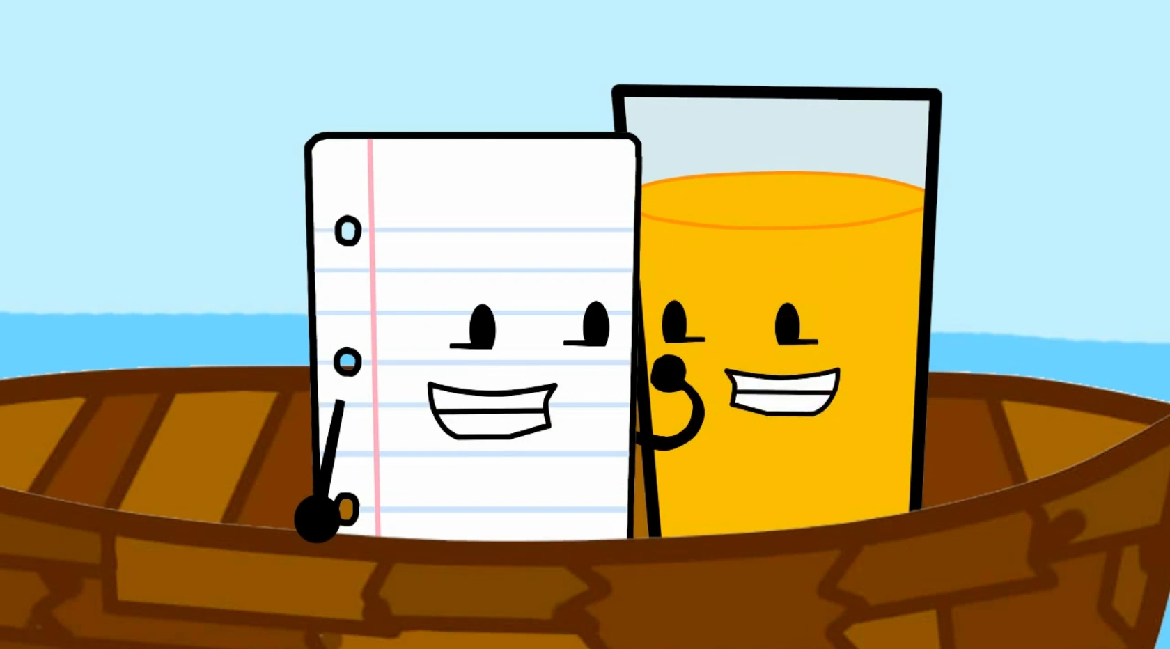 Paper and OJ | Inanimate Insanity Wiki | FANDOM powered by Wikia