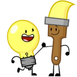 Paintbrush and Lightbulb | Inanimate Insanity Wiki | FANDOM powered by ...