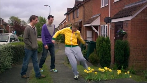 Destruction of the neighbourhood gardens | The Inbetweeners Wiki ...