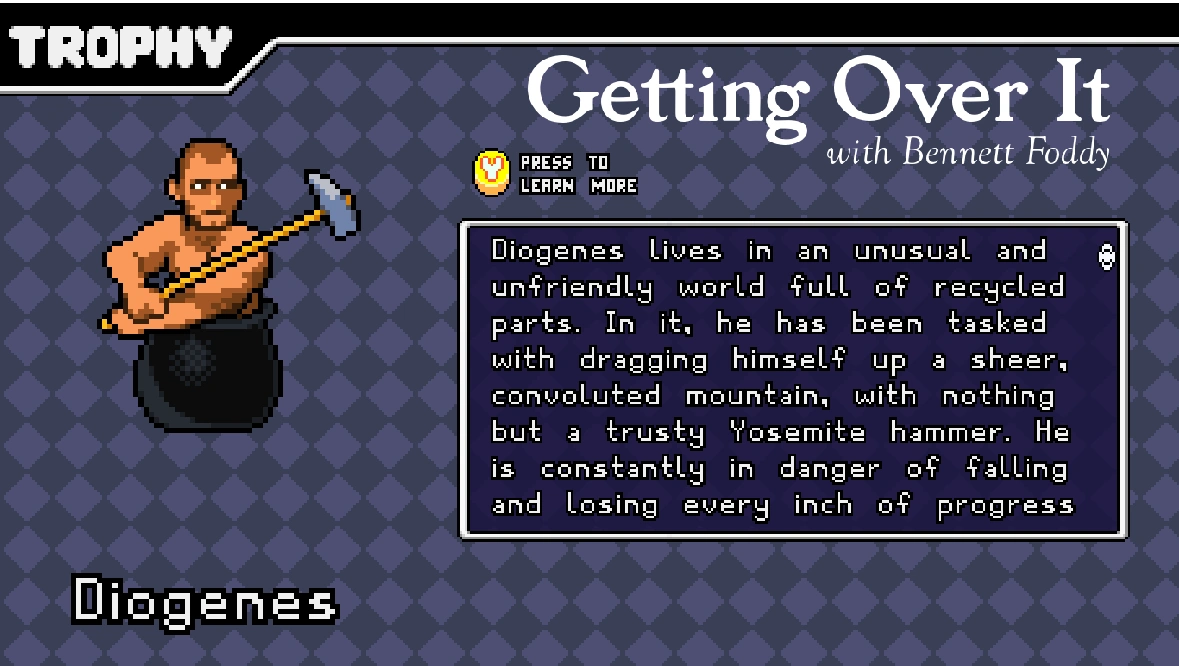 Category:Getting Over It with Bennett Foddy | Indie Pogo Wiki | Fandom