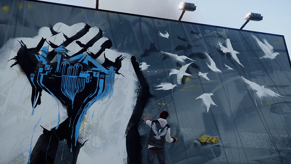 Image - Good Karma Graffiti 3.jpg | InFAMOUS Wiki | FANDOM powered by Wikia