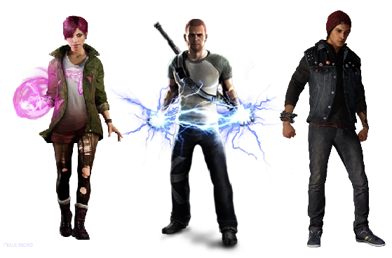 Protagonists | InFAMOUS Wiki | FANDOM powered by Wikia