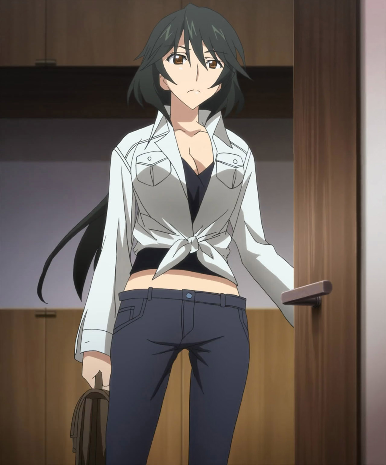 Image Chifuyu In Ova Infinite Stratos Wiki Fandom Powered By Wikia