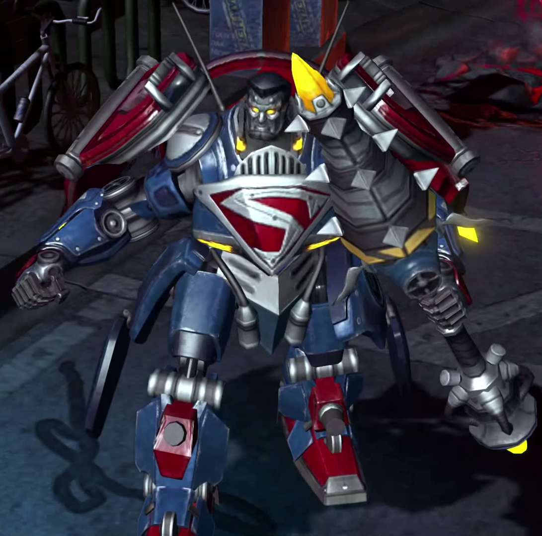 Mecha Superman Infinite Crisis Wiki Fandom Powered By Wikia