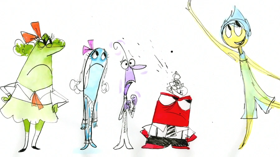 Imagen - Early-concept-art-for-emotions.png | Wikia Inside Out | FANDOM ...