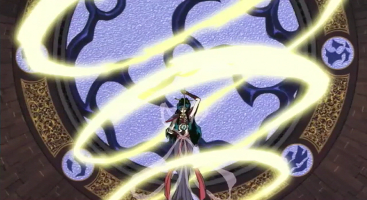 Image - Kaguya disperses the Wind Scar.png | InuYasha | FANDOM powered ...