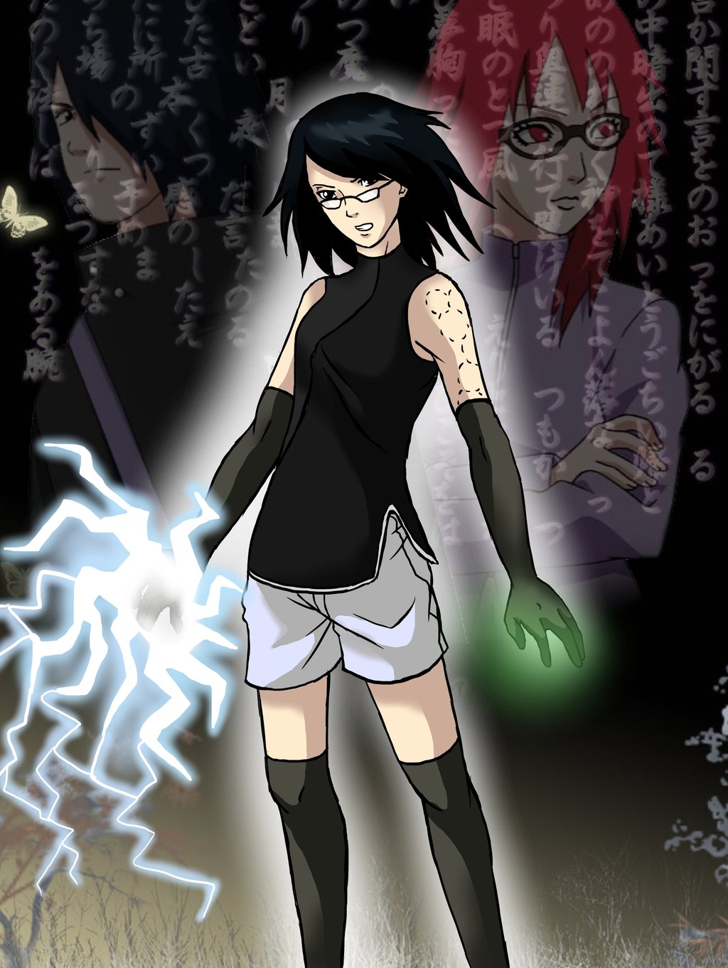 Image Sarada Uchiha By Nokari22 D8s8np9 Inuyasha Fanon Wiki Fandom Powered By Wikia