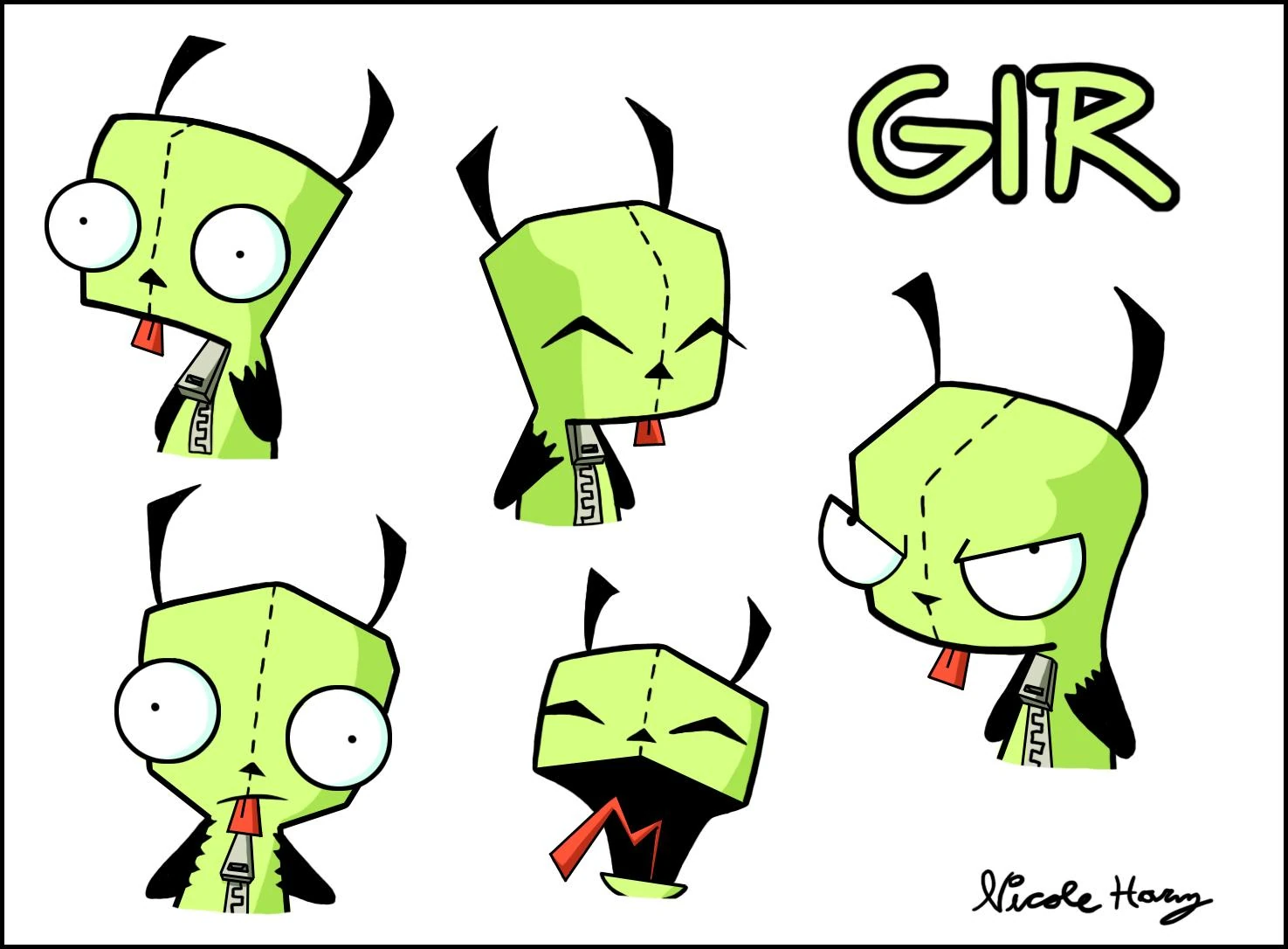 Imagen - Zim-and-gir-mostly-gir-invader-zim-28283280-1475-1086.jpg ...