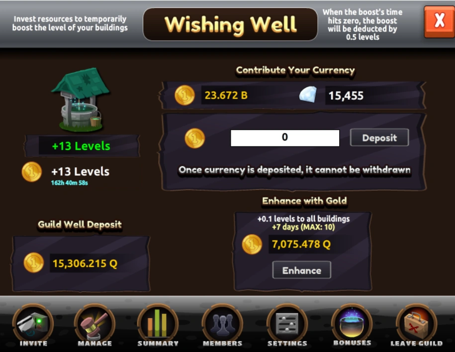 Wishing Well | Idle Online Universe Wiki | Fandom