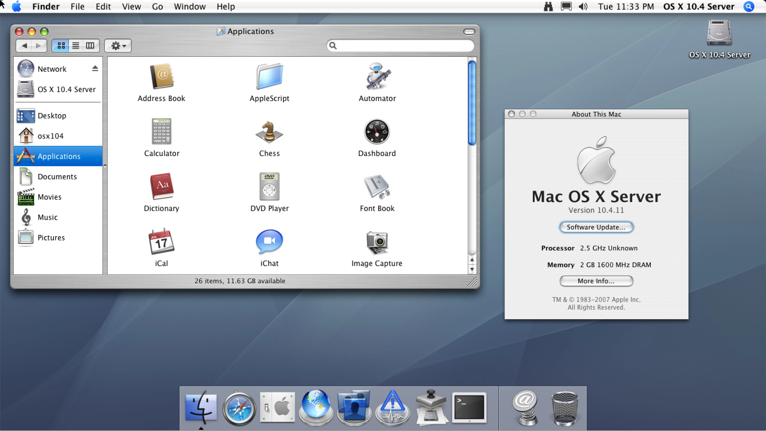 Mac OS - A Desktop Montage via emulators - E-Maculation