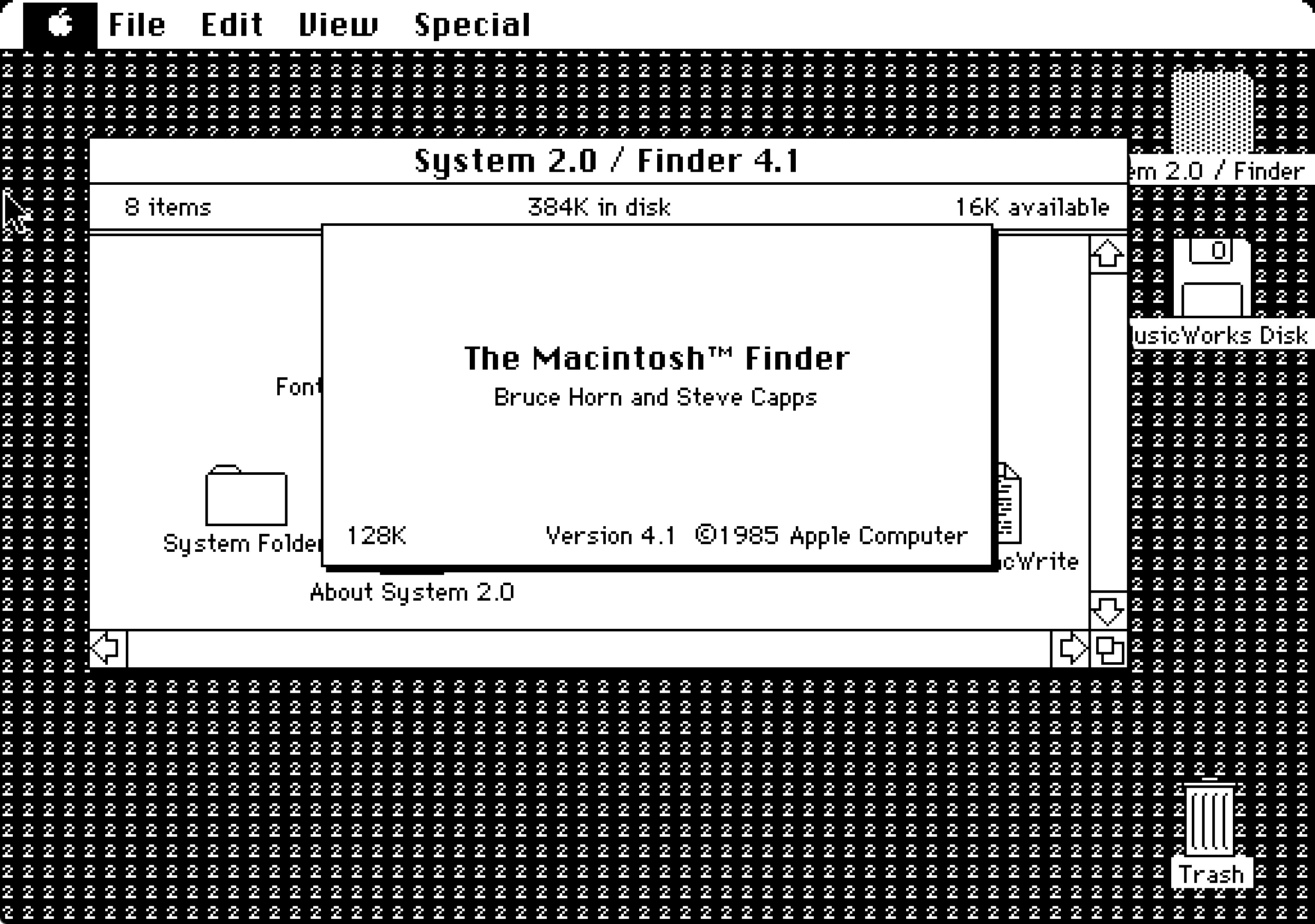 Mac OS - A Desktop Montage via emulators - E-Maculation