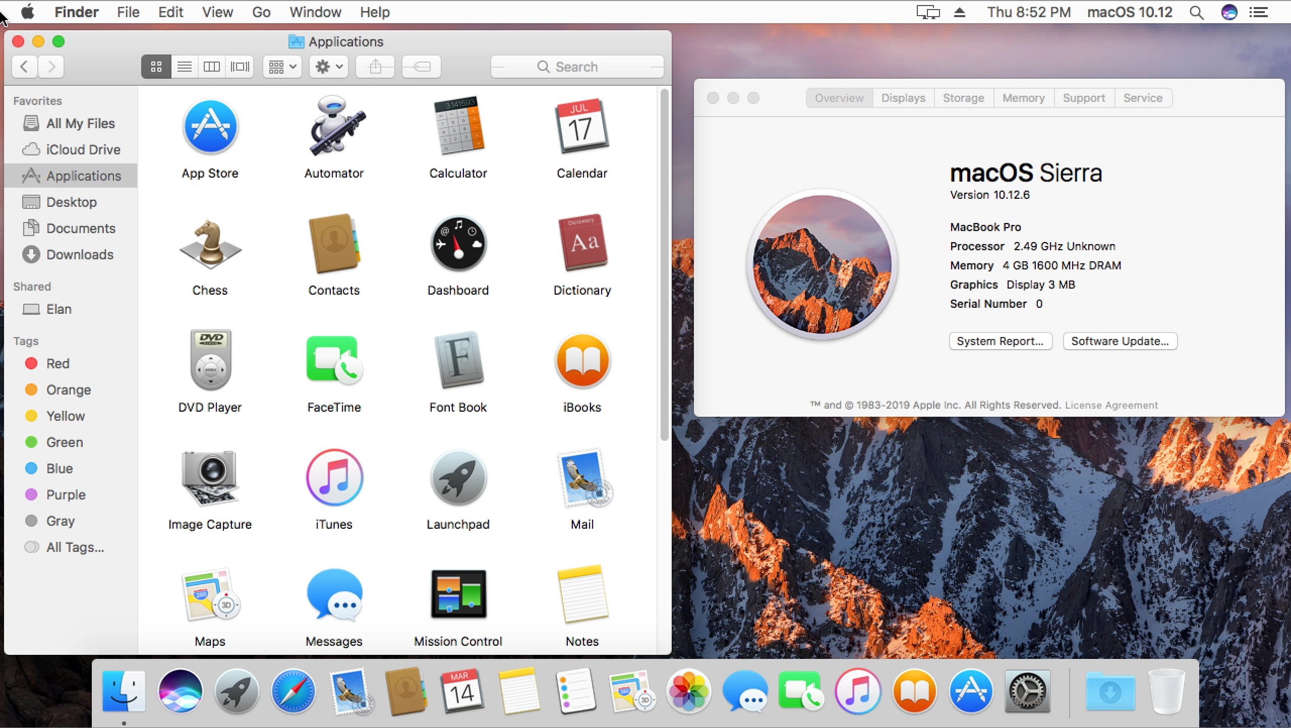 Mac OS - A Desktop Montage via emulators - E-Maculation