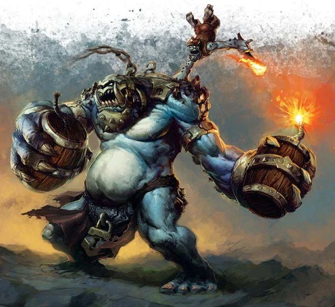 Dire Troll Bomber | Iron Kingdoms Wiki | Fandom