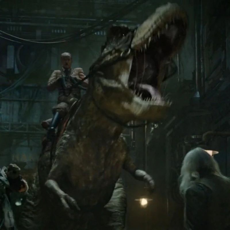 Riding T-Rex | Iron Sky Wiki | Fandom