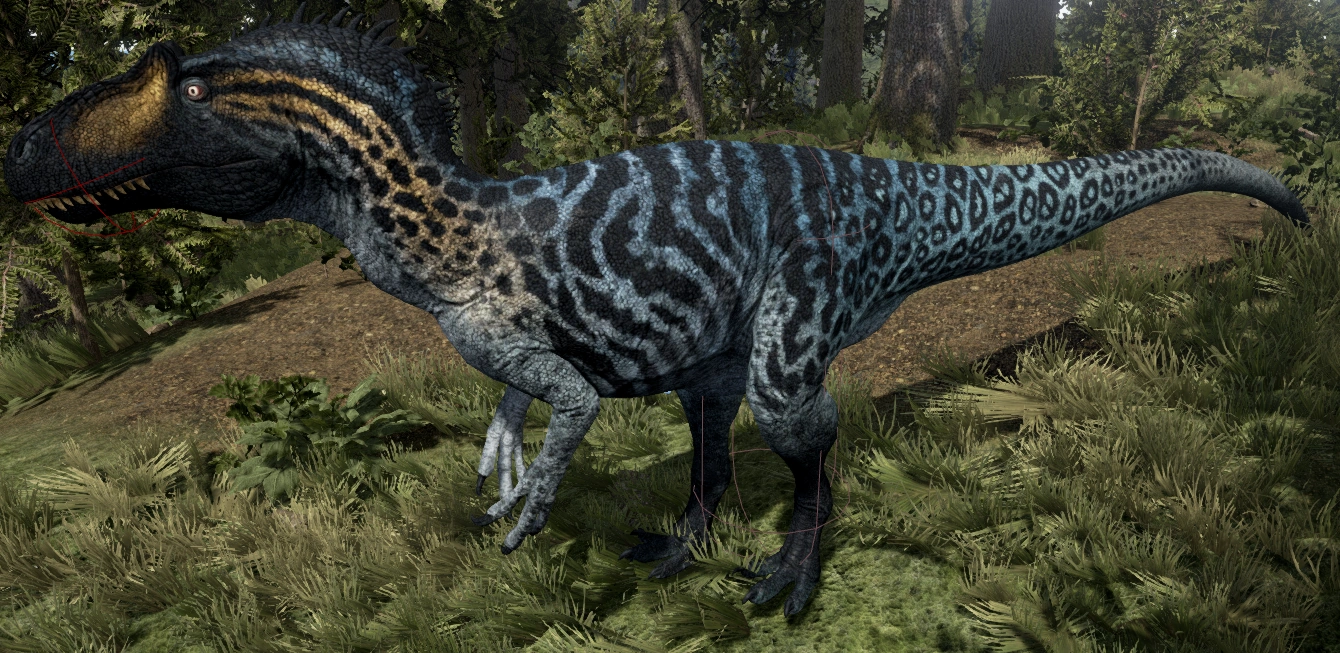 Image - Icicle Allosaurus The Isle.png | The Isle Wiki | FANDOM powered ...