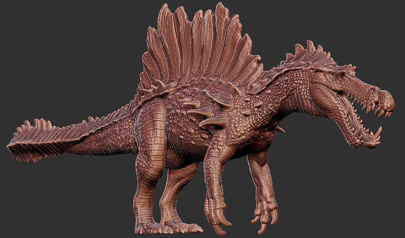 Image Hyperendocrin Spinosaurus Model Art The Islepng The Isle