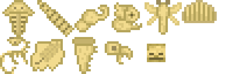 Fossils | It's About Time Minecraft Mod Wiki | Fandom