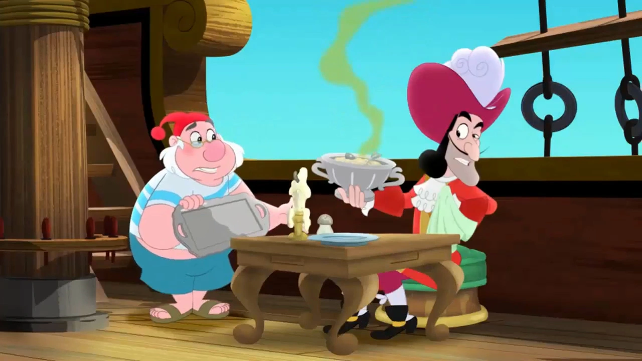 Image - Smee& Hook-Yo Ho, Food to Go!01.png | Jake and the Never Land ...