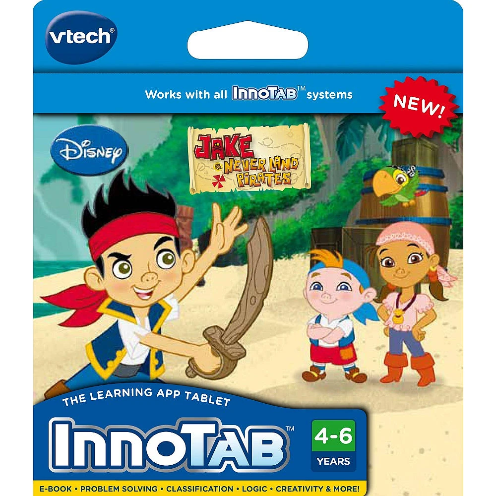 VTech Innotab Software: Jake and the Neverland Pirates | Jake and the ...