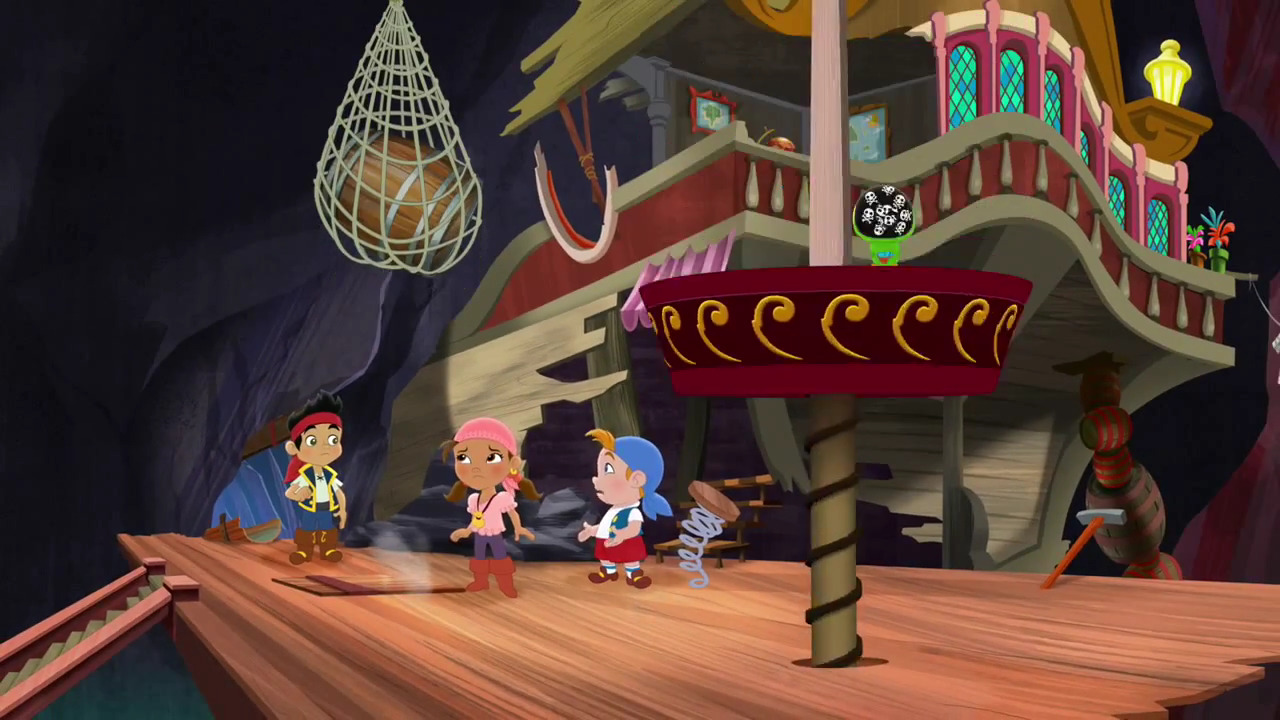 Image Jakeandcrew Hideoutits Hook02 Jake And The Never Land