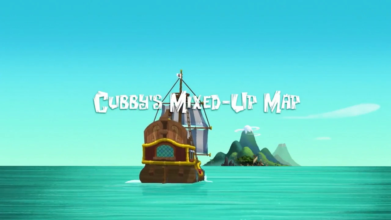 Jake And The Neverland Pirates Cubbys Map