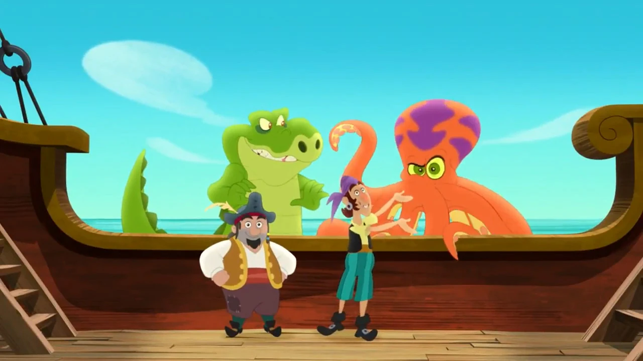 Image - Tick -Tock Croc & The Octopus01.JPG | Jake and the Never Land ...