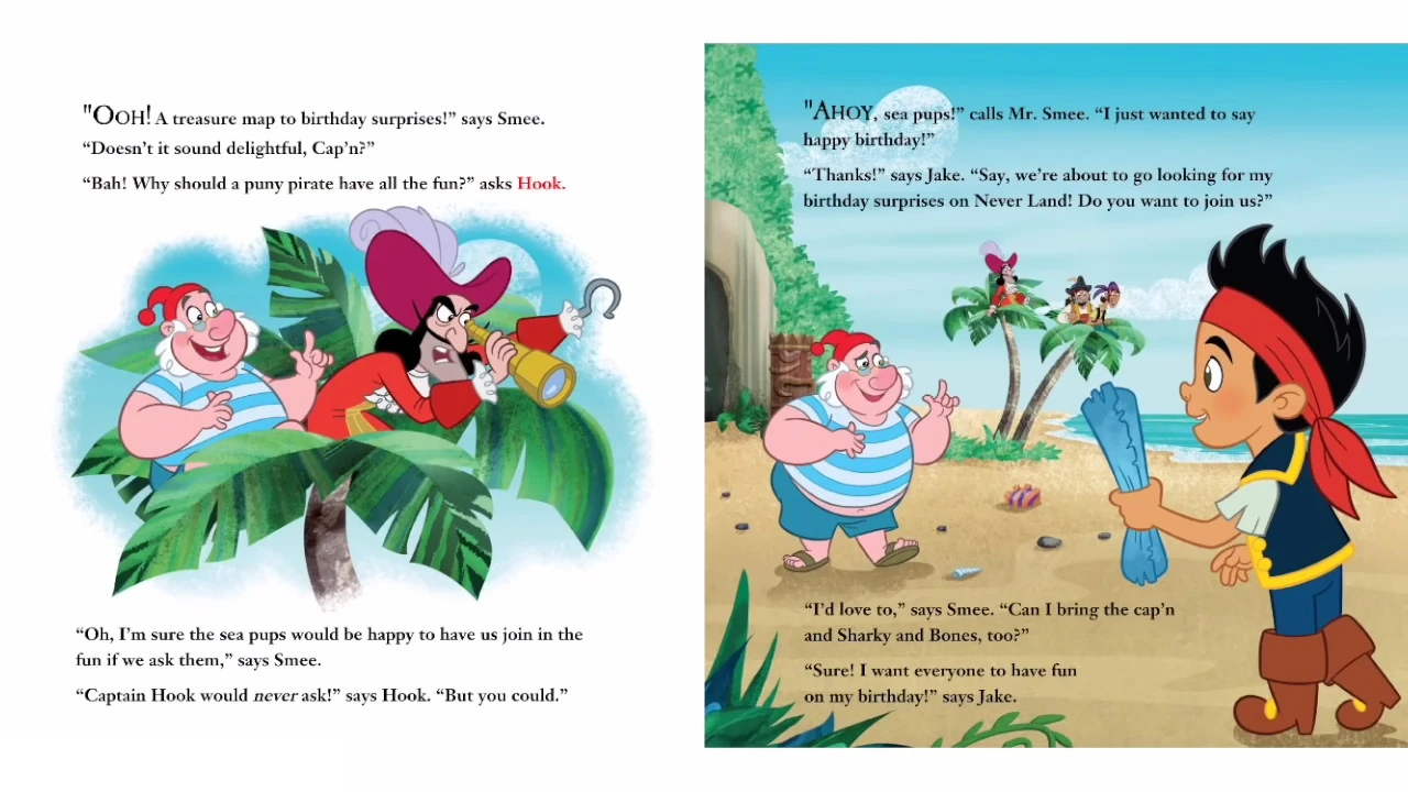 Image - Jake's Birthday Bash Book04.jpg | Jake and the Never Land ...