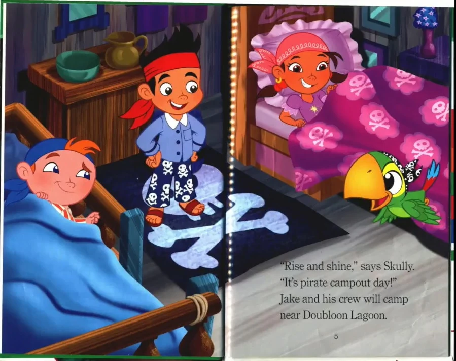 Image - Pirate Campoutpage01.jpg | Jake and the Never Land Pirates Wiki ...