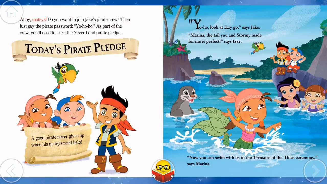Jake And The Never Land Pirates Treasure Of The Tides Jake And The