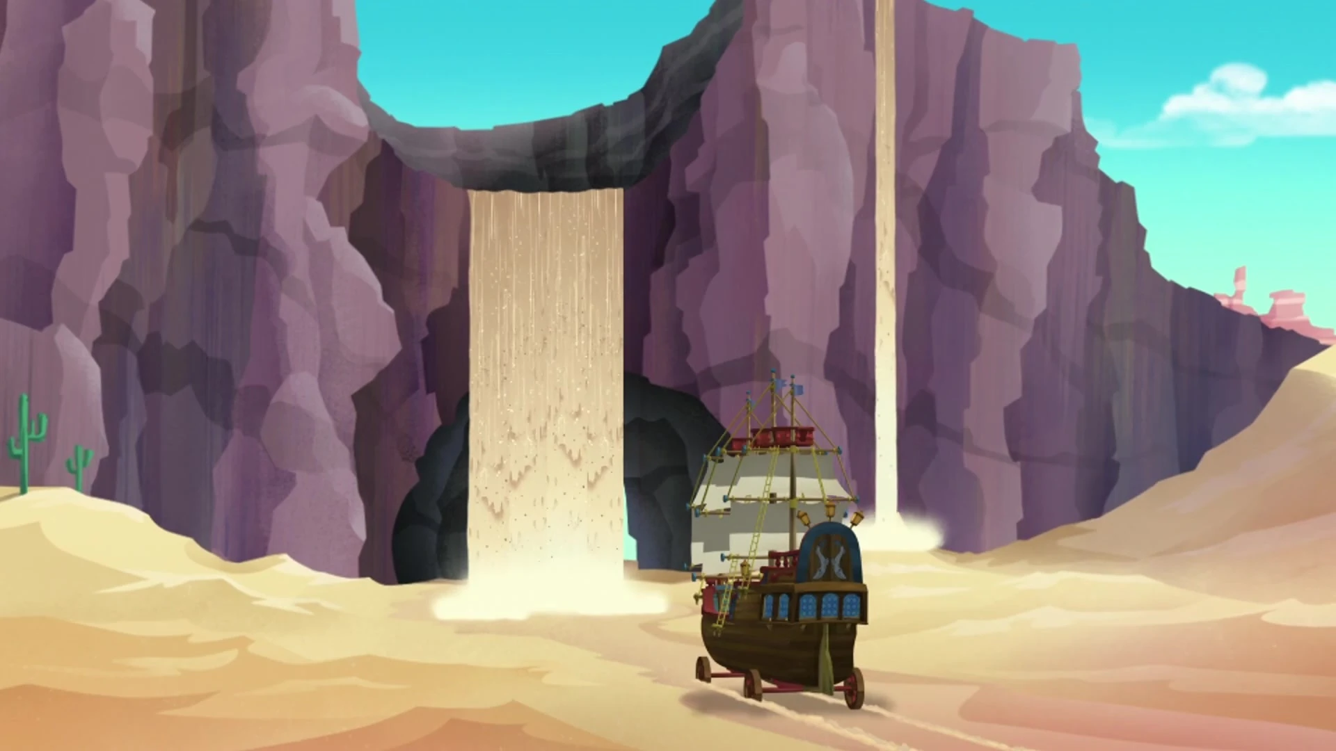 Hourglass Falls | Jake and the Never Land Pirates Wiki | Fandom