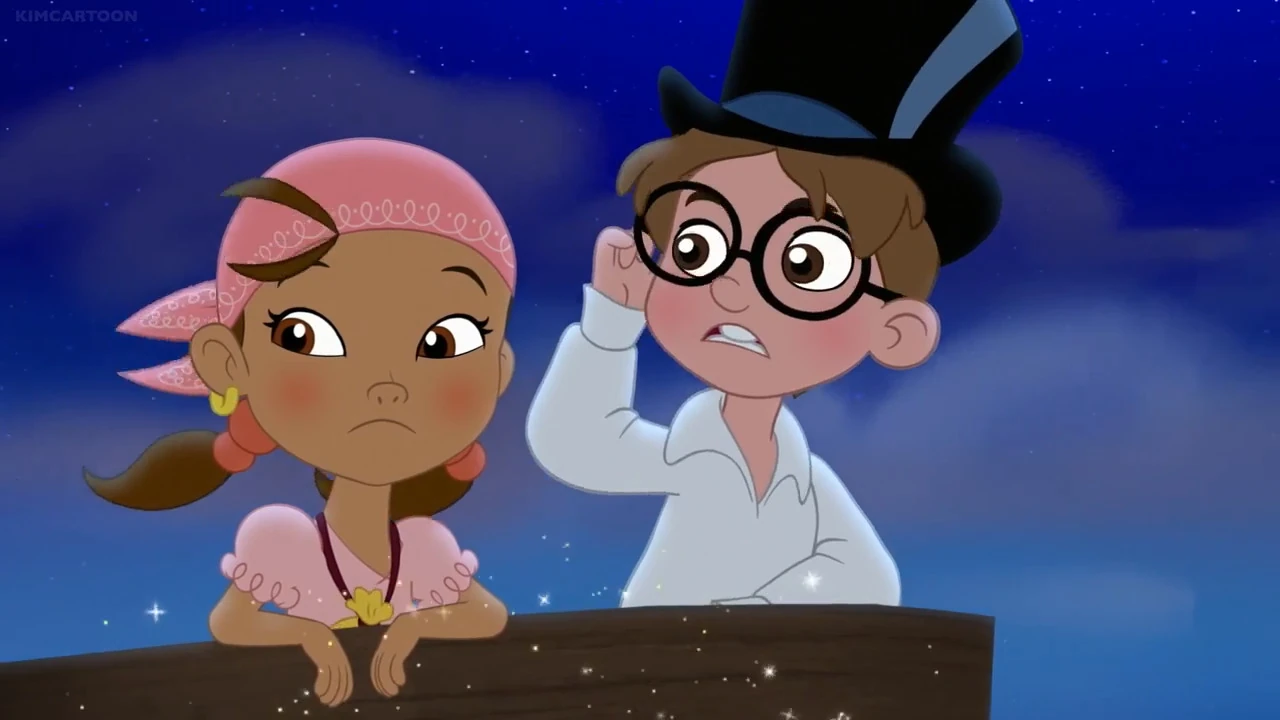 Image - Izzy&john-battle for the book05.jpg | Jake and the Never Land ...