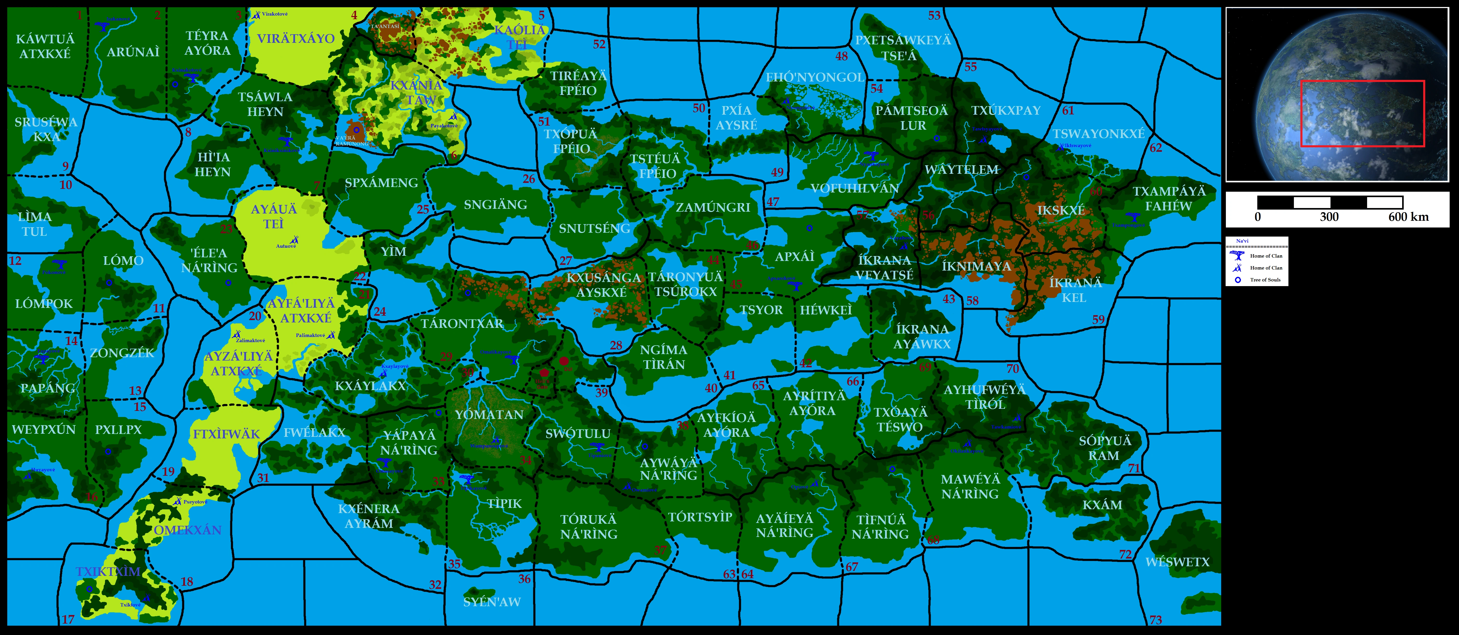 Map of Pandora's Surface | Avatar Fanon Wiki | FANDOM powered by Wikia