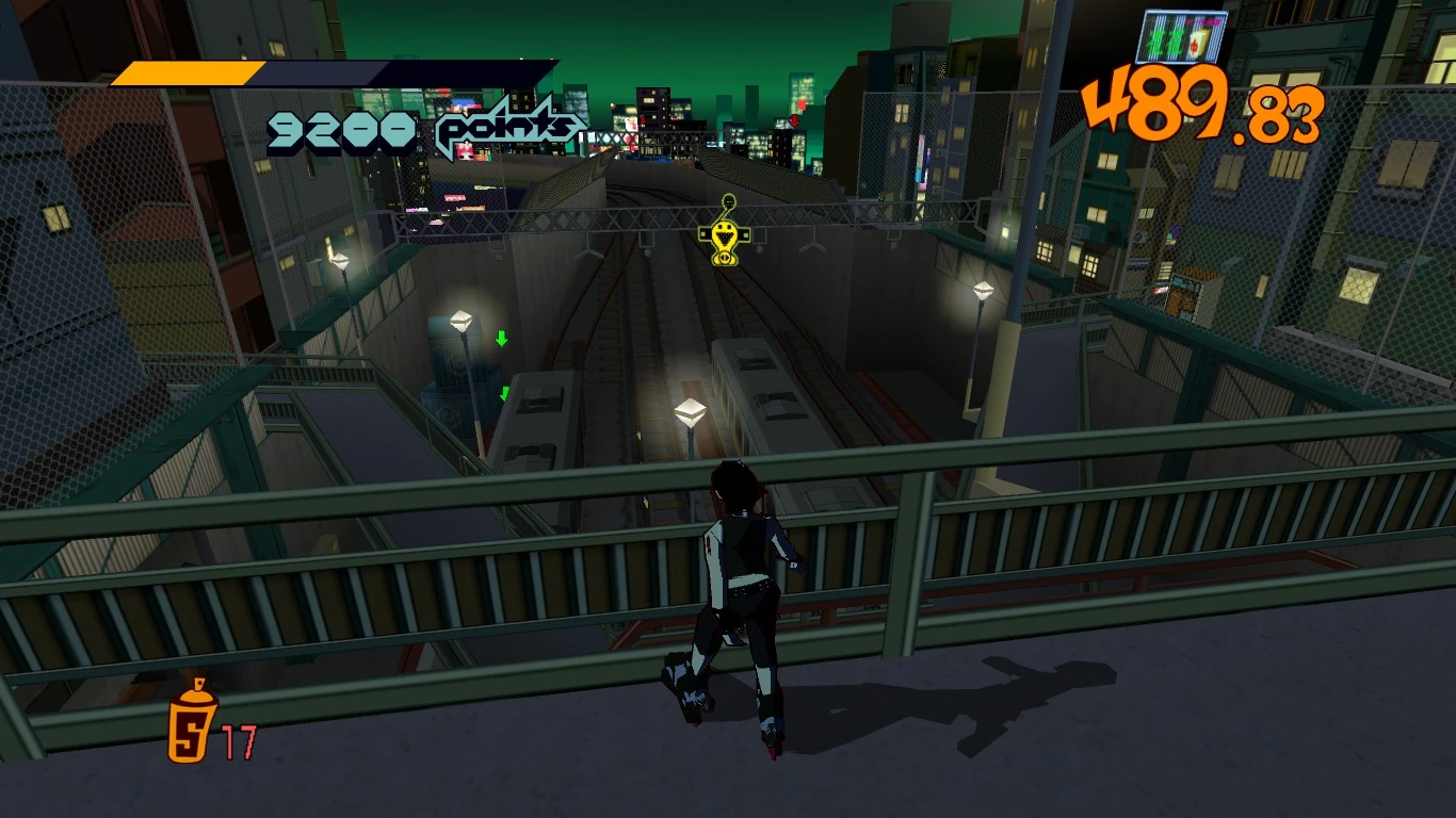 Jet set radio graffiti - poleslick