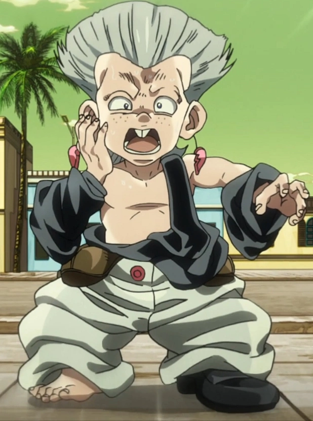 Image - Polnareff child anime.png | JoJo's Bizarre Encyclopedia ...