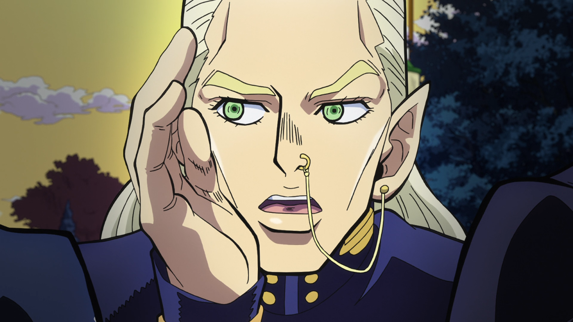 Image Mikitaka Telling Them To Keep A Secretpng Jojos Bizarre