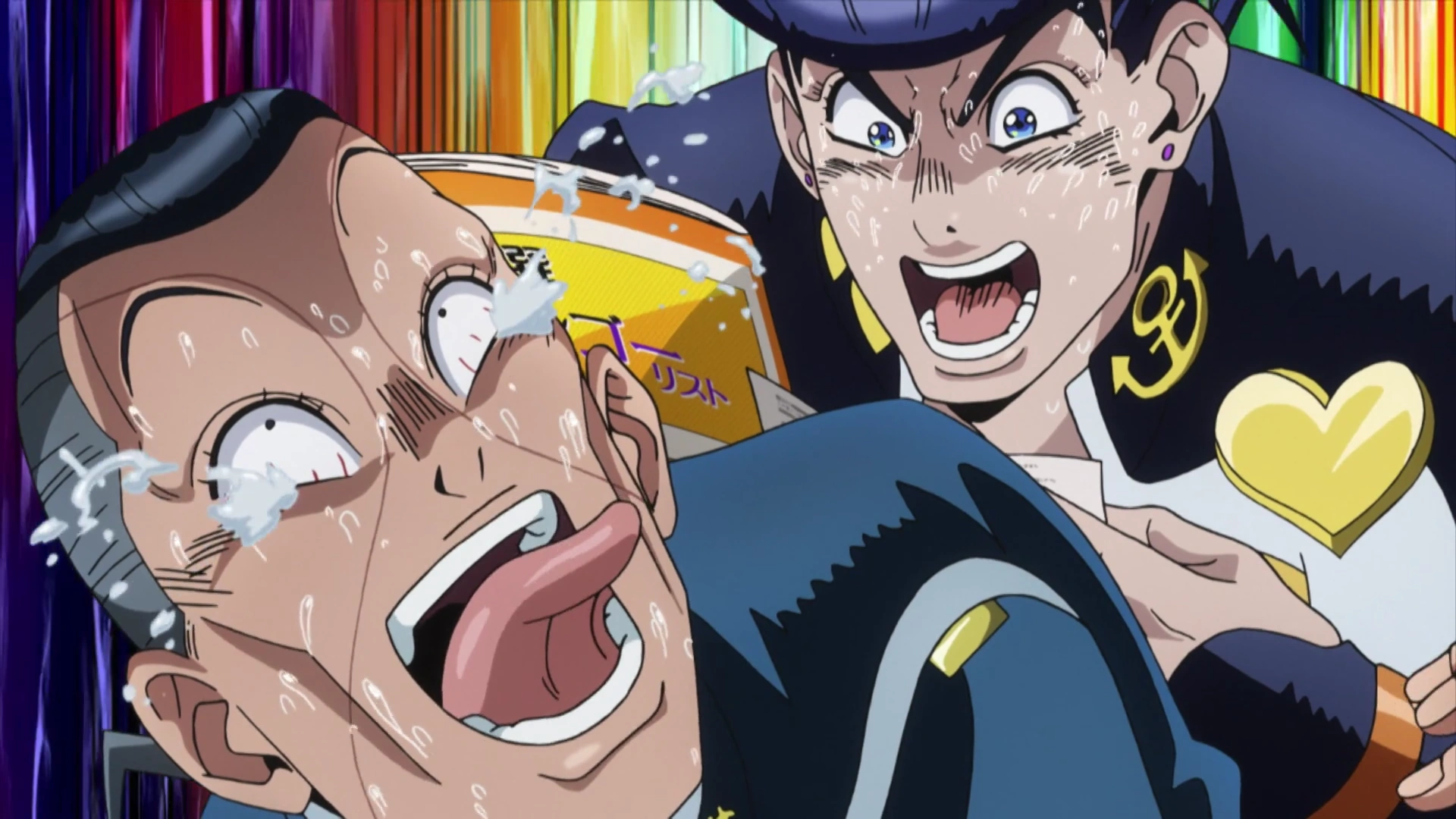 Image - Okuyasu and Josuke win big.png | JoJo's Bizarre Encyclopedia | FANDOM powered by Wikia