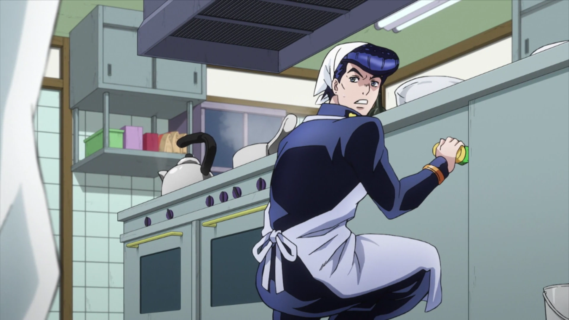 Image - Josuke maid.png | JoJo's Bizarre Encyclopedia | FANDOM powered by Wikia